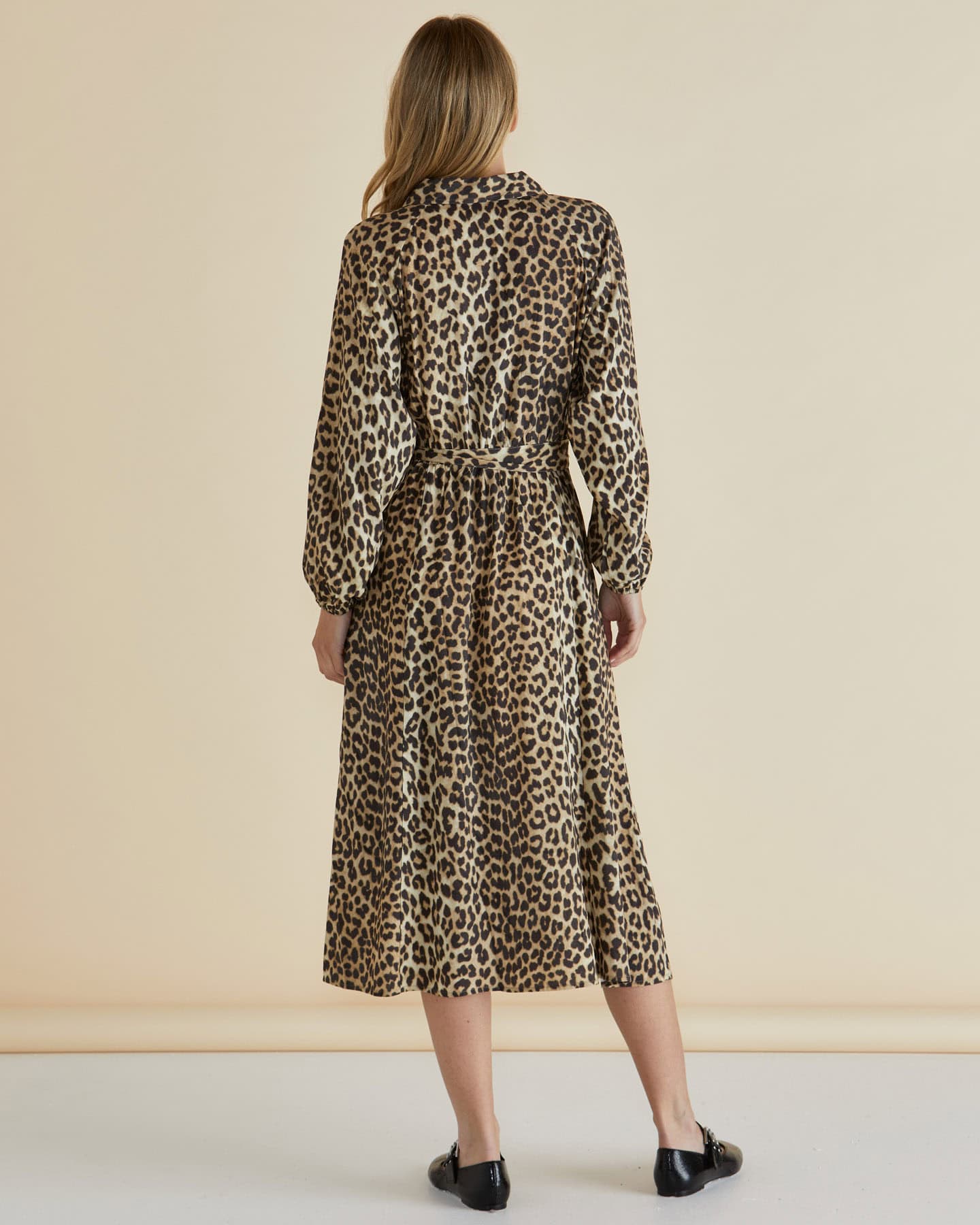 Lisa Leopard Shirt Dress - Leopard Print | Expressions Boutique