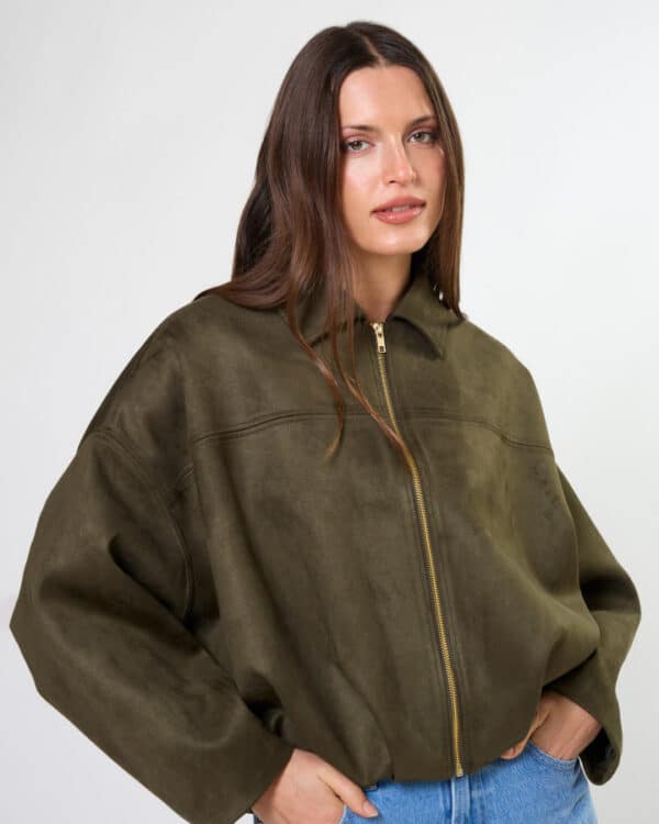 Gerri Jacket - Kale | Expressions Boutique